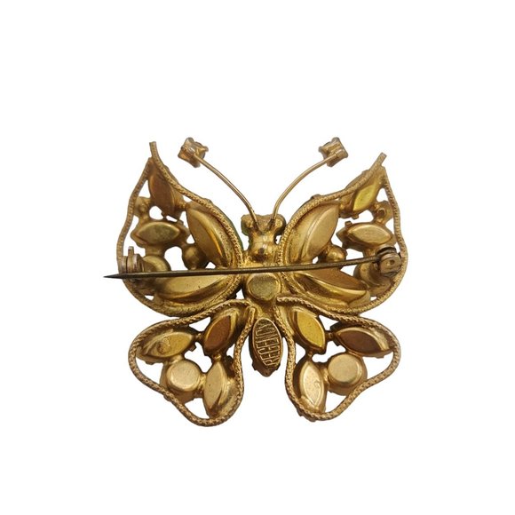 Regency | Jewelry | Vintage Spectacular Multicolor Rhinestone Signed ...